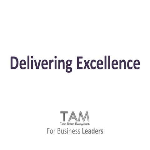 Delivering Excellence | PPTX