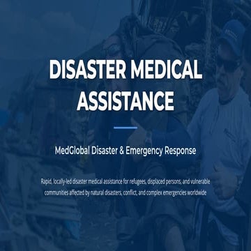 Empowering Crisis Response with Disaster Medical Assistance | PDF