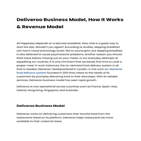 Deliveroo Business Model, How It Works & Revenue Model.pdf