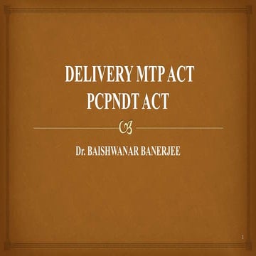 Obstetrics and gynaecology | PPTX