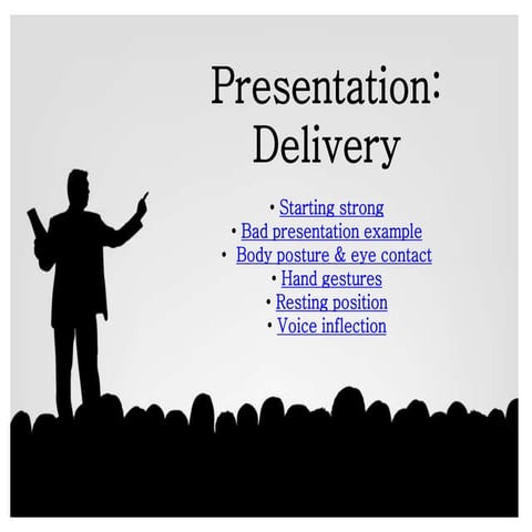 Delivery Presentations | PPT