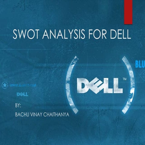 SWOT Analysis - Dell | PPTX