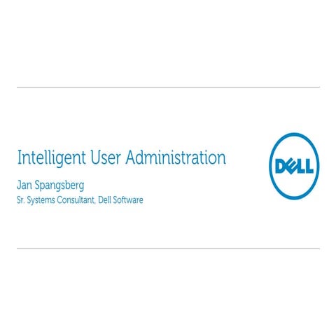 Dell active roles | PDF