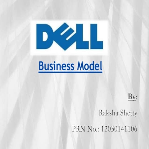 Dell Business Model | PPT