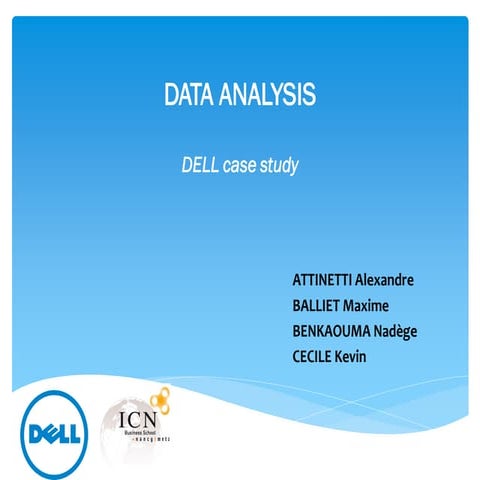 data analysis presentation: Dell case study | PDF