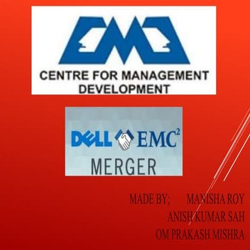 Dell & EMC Merger | PPT