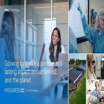 dell esg report to understand about esgs | PDF