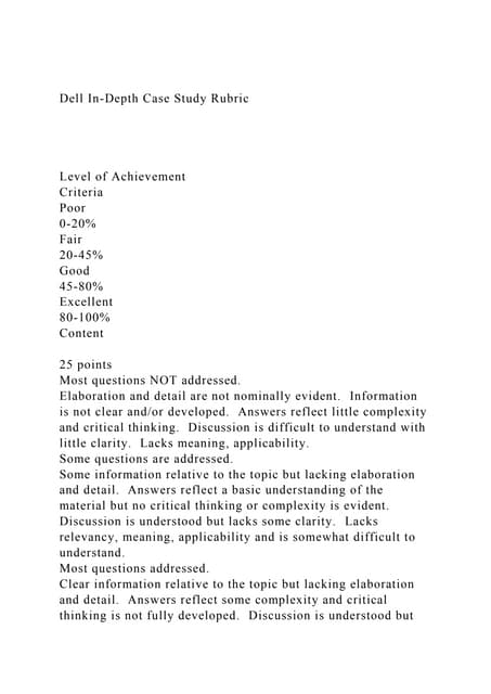 Case Study on Dell and HP customers satisfaction | PPT