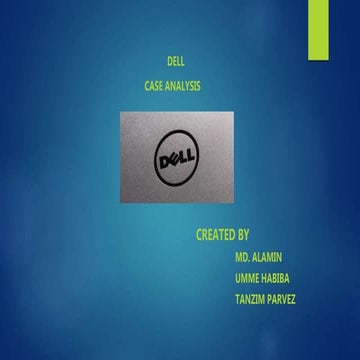 DELL Supply Chain | PPTX