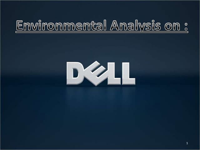 Dell - Strategy Analysis | PDF