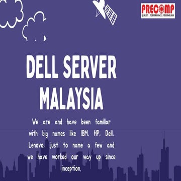 Dell Server Price in Malaysia- server2U.pptx