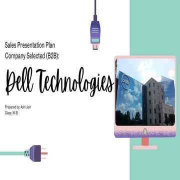 dell technologies Presentation salesmanship | PDF