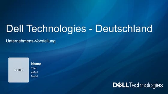 DELL Technologies - The Complete Portfolio in 25 Minutes | PPTX | Cloud ...
