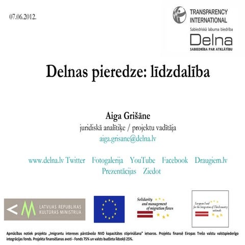 NVO pieredze - Delna | PPT