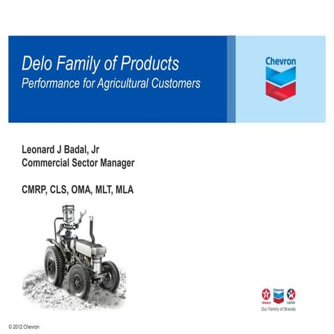 Delo family of products for agriculture | PPTX