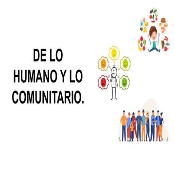 Desarrollo humano y comunitario preescolar | PPT