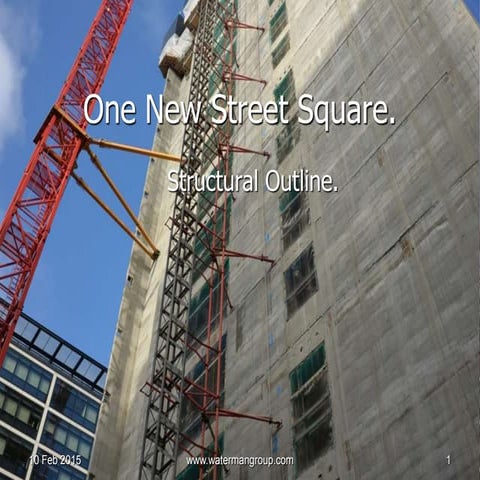 One New Street Square | PPT