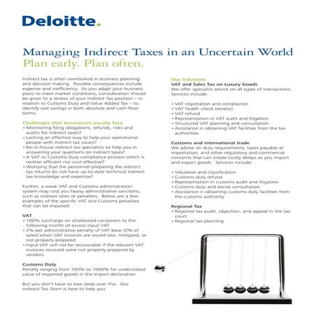 Deloitte its brochure2011 | PDF | Business Accounting & Finance | Business
