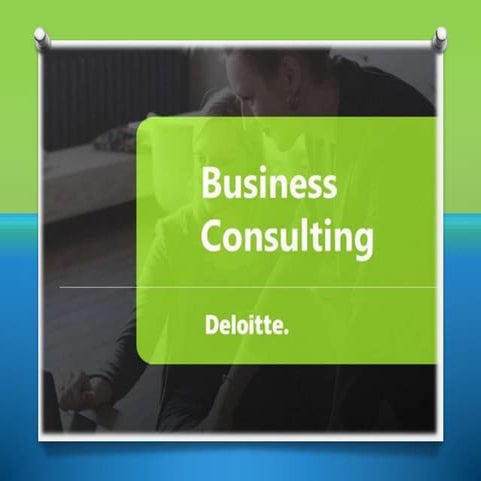 William welch deloitte and big 2 accountancy firms | PPTX