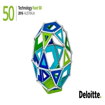 Deloitte 2016 technology fast 50 australia | PPT