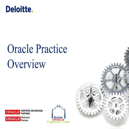 Deloitte Oracle Applications Day 2012 | PDF