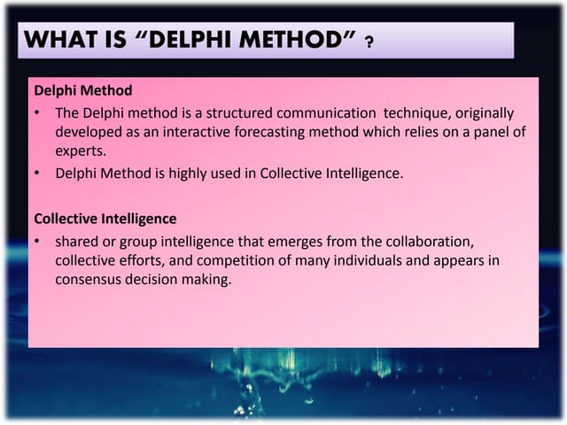 Delphimethod | PDF