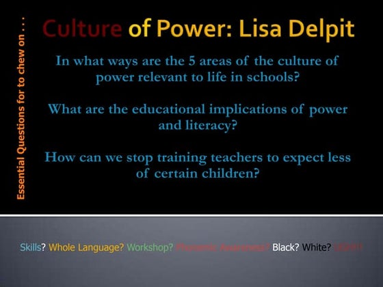 Lisa Delpit | PPT