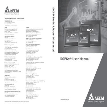 Manual do usuário IHM Delta DOPSoft Completo | PDF