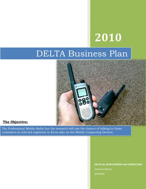 097645 M I B P C2009 Business Plan Submission Template | PDF