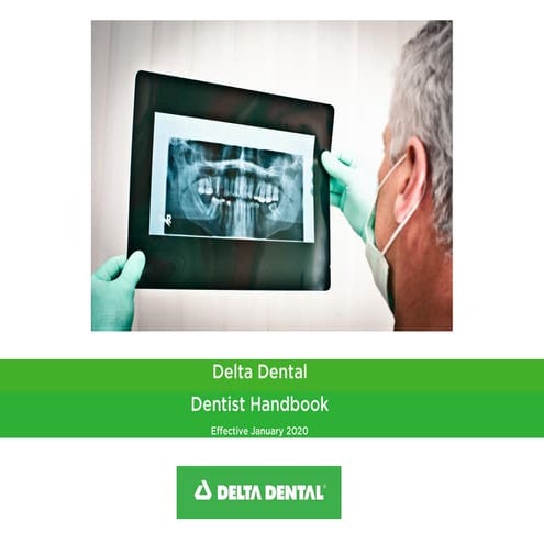 Delta Dental Dentist Handbook 2020 (CDT codes).pdf