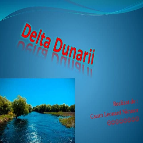 Delta dunarii | PPTX