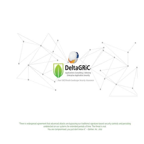 Delta g ric_consulting_presentation_erpscan_2015 | PDF | Management ...
