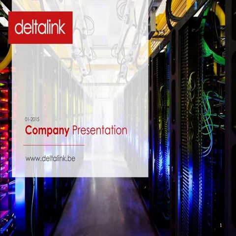 Deltalink company presentation 2015 | PPT