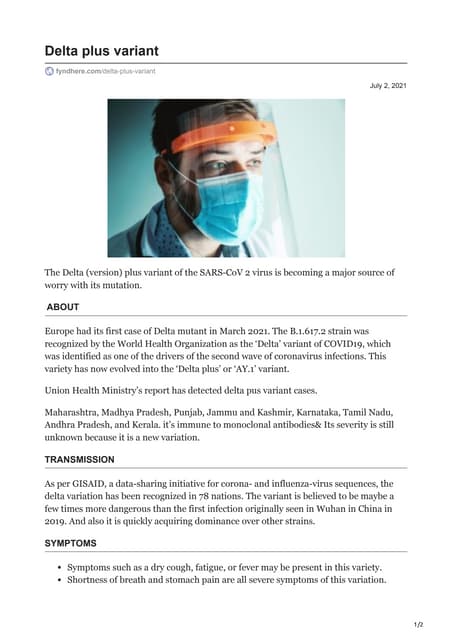 COVID-19 How to calculate Reproduction Number (Ro) | PPT