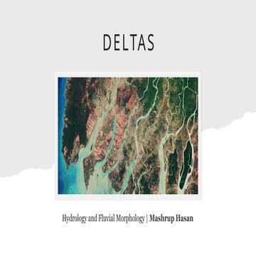River Deltas: Definition, Formation, Structure, Morphology, Types | PPTX