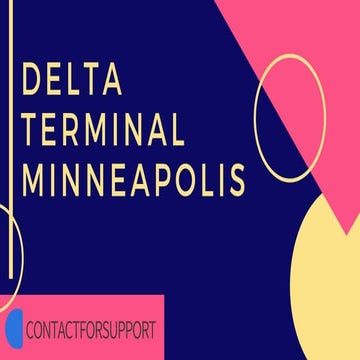 Delta terminal minneapolis | PDF