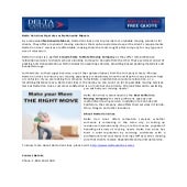 Delta van lines operates as nationwide movers