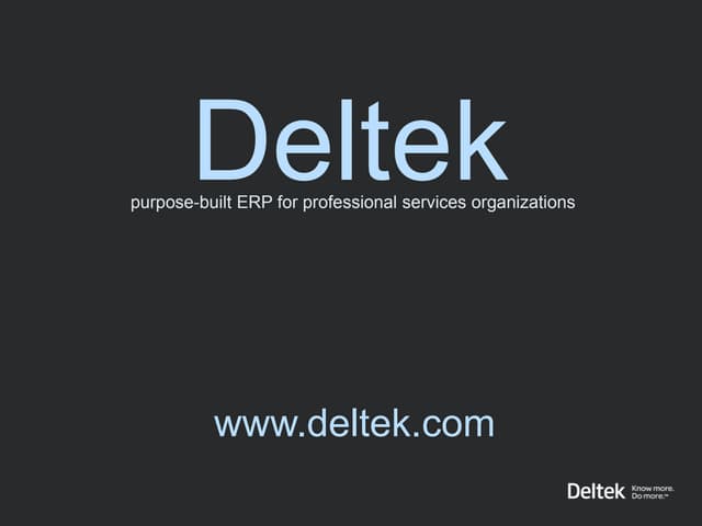 Deltek: Kona – Vidensdeling og Social Collaboration | PPT Deltek: Kona – Vidensdeling og Social Collaboration | PPT