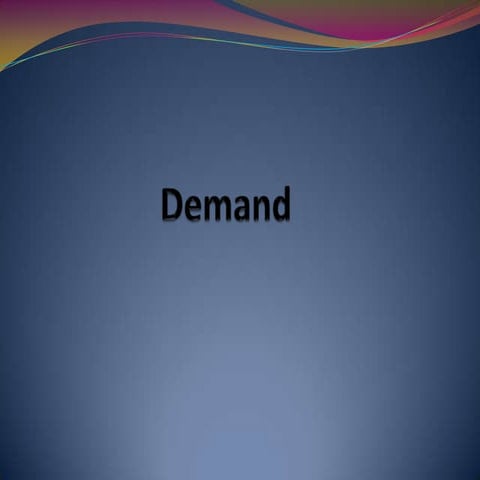 Demand | PPTX