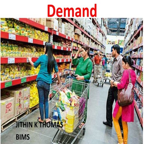Contraction and expansion in demand class 11 Economics | PDF