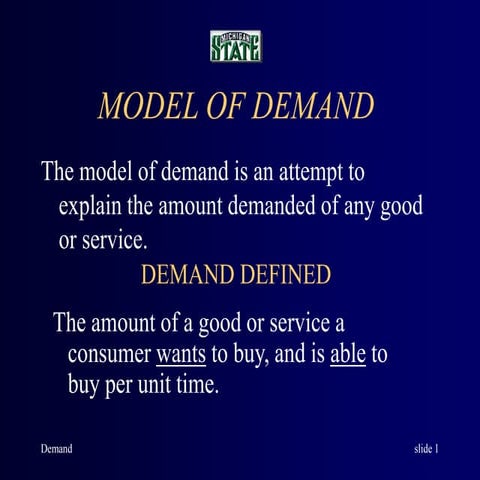 Demand | PPT