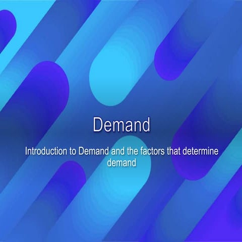 Demand | PPT