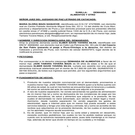 DEMANDA DE ALIMENTOS/DEMANDA DE ALIMENTOS | PDF