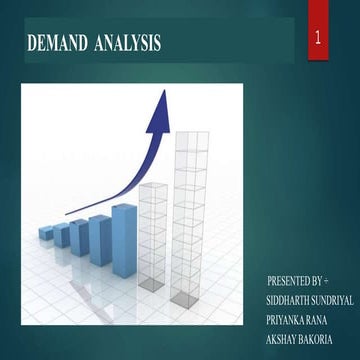 Demand analysis | PPTX