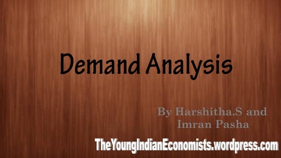 Theory Of Demand 1 | PPT