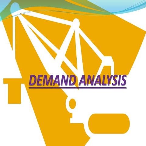 Demand analysis ed | PPTX