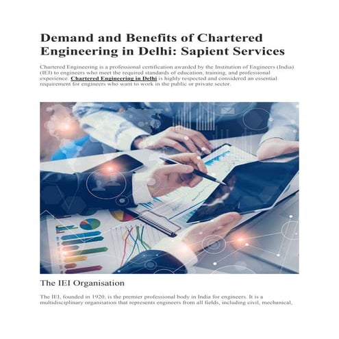 Demand and Benefits of Chartered Engineering in Delhi.docx