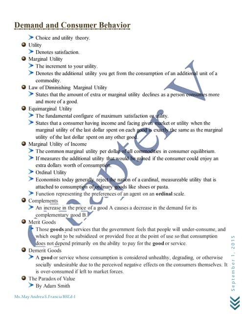 Consumer Behavior | PPT