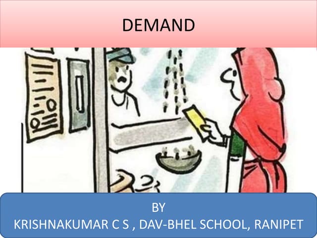Contraction and expansion in demand class 11 Economics | PDF