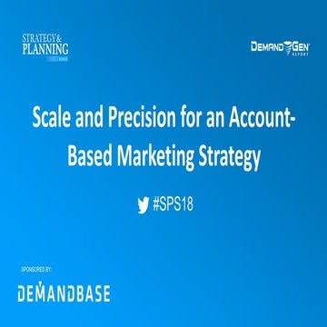 Scale and Precision for an ABM Strategy | PDF